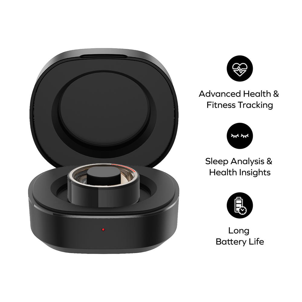1-Sense Active Multi-Functional Health Tracking Smart Ring