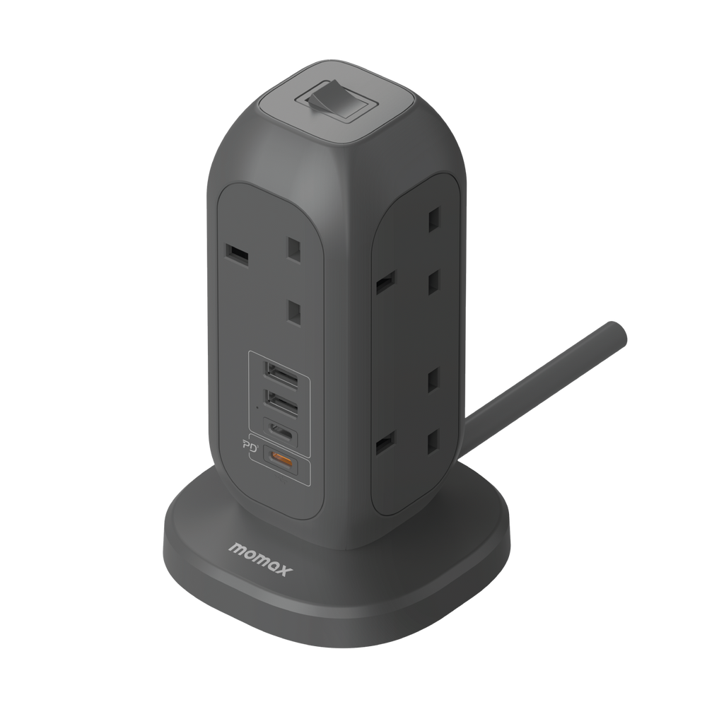 OnePlug 7-Outlet Power Strip With USB ports
