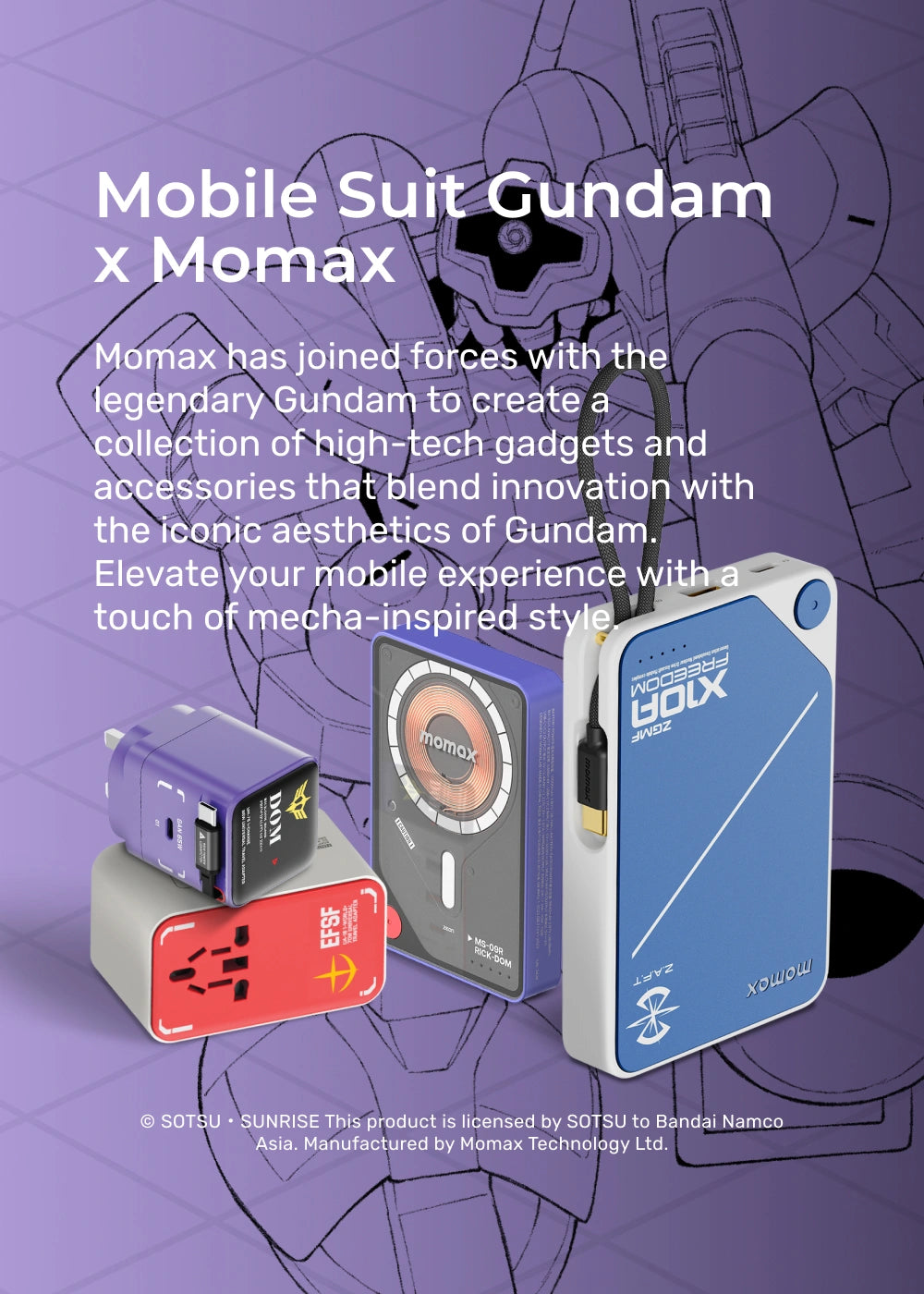 Gundam x Momax Collection
