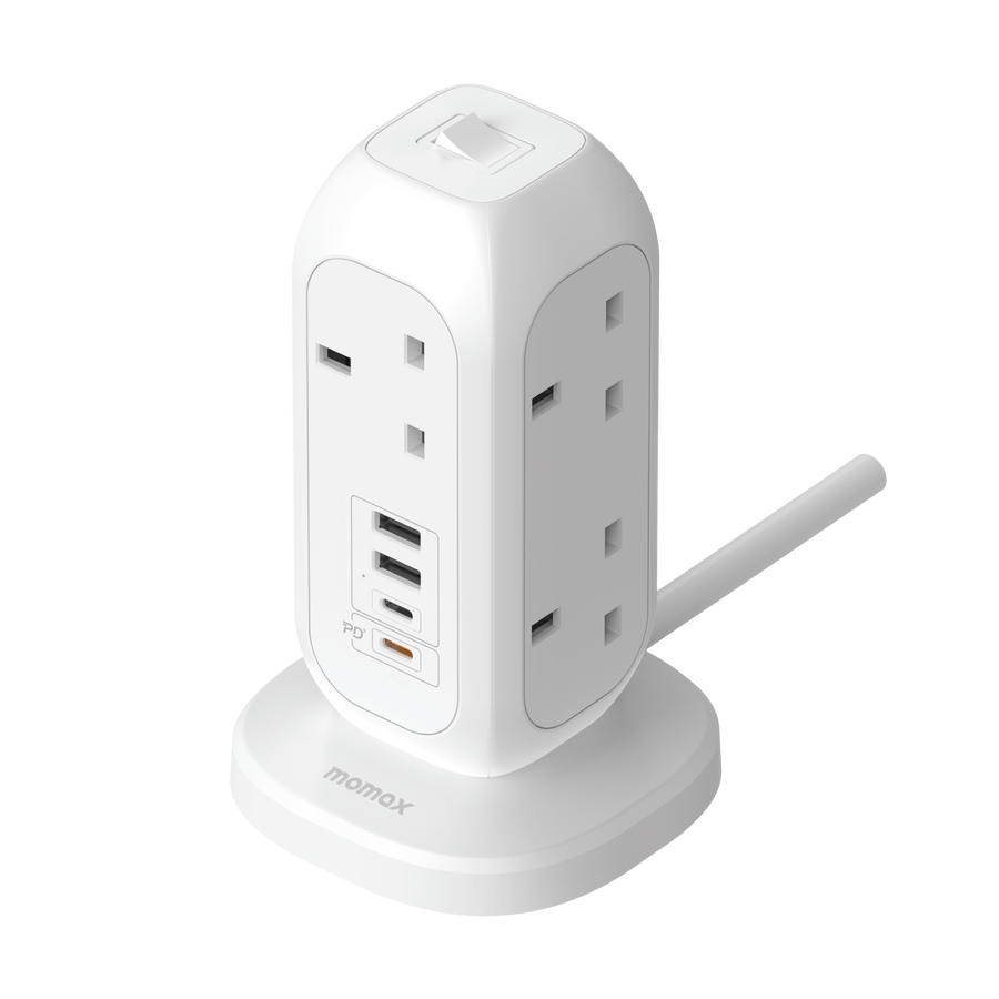 OnePlug 7-Outlet Power Strip With USB ports